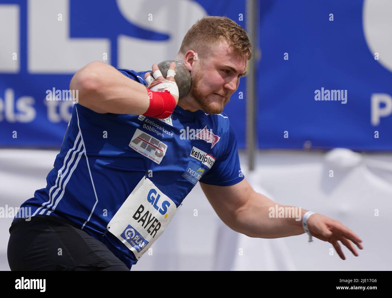 Berlin, Germany. 24th June, 2022. Athletics: German championship ...