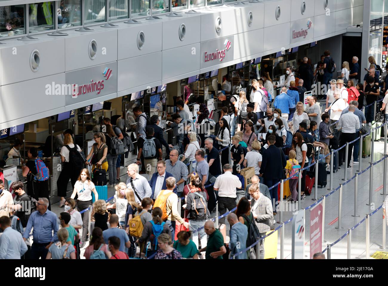 Eurowings check in hi-res stock photography and images - Alamy