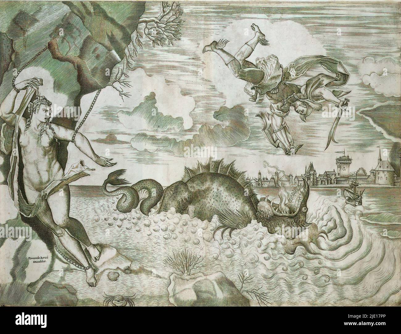 Andromeda chained to the rock hi-res stock photography and images - Alamy