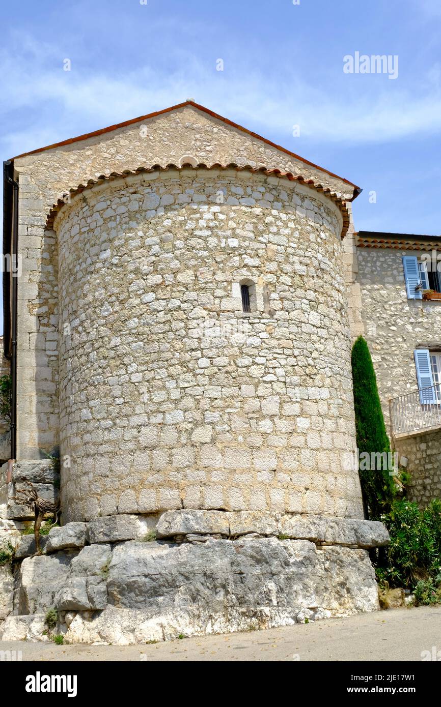 Gourdon Provence-Alpes-Cote d'Azur,an ancient fortified village, in the distant past, this ...