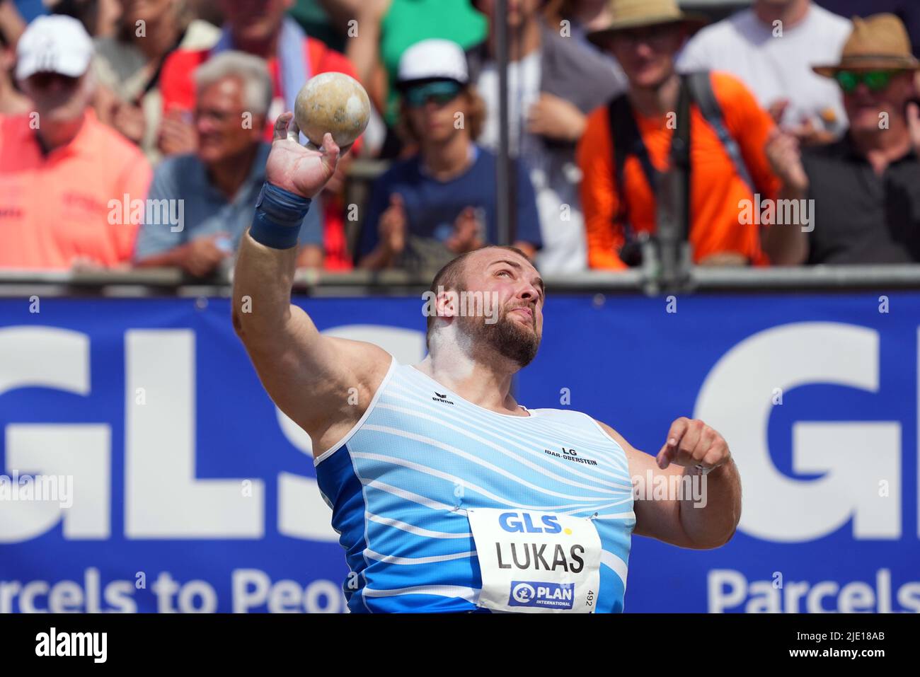 Berlin, Germany. 24th June, 2022. Athletics: German championship ...