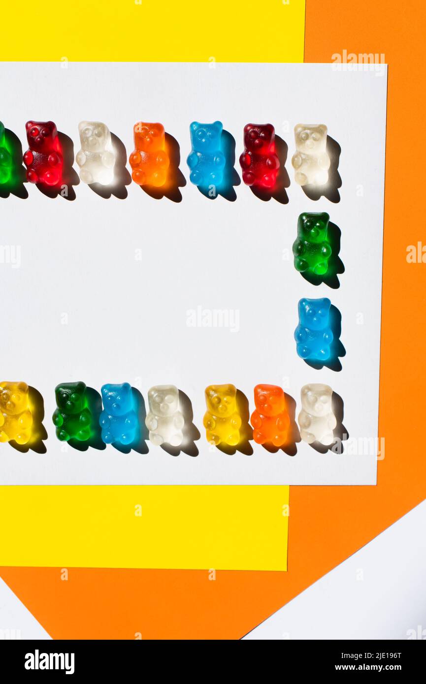 Gummy bears different colors hi-res stock photography and images - Alamy
