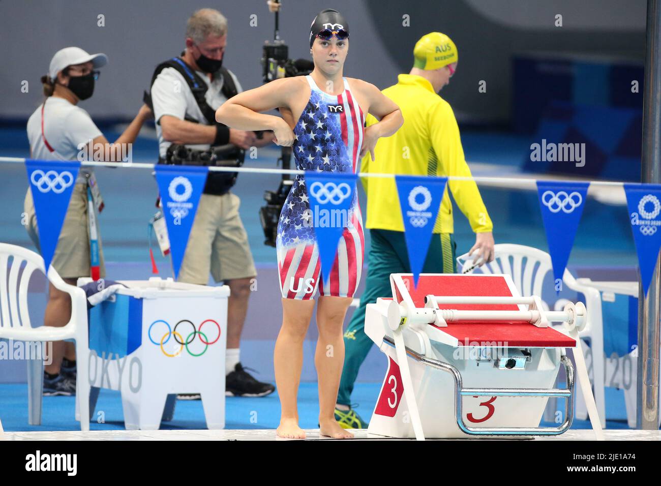 JULY 31st, 2021 - TOKYO, JAPAN: Rhyan Elizabeth White of United States ...