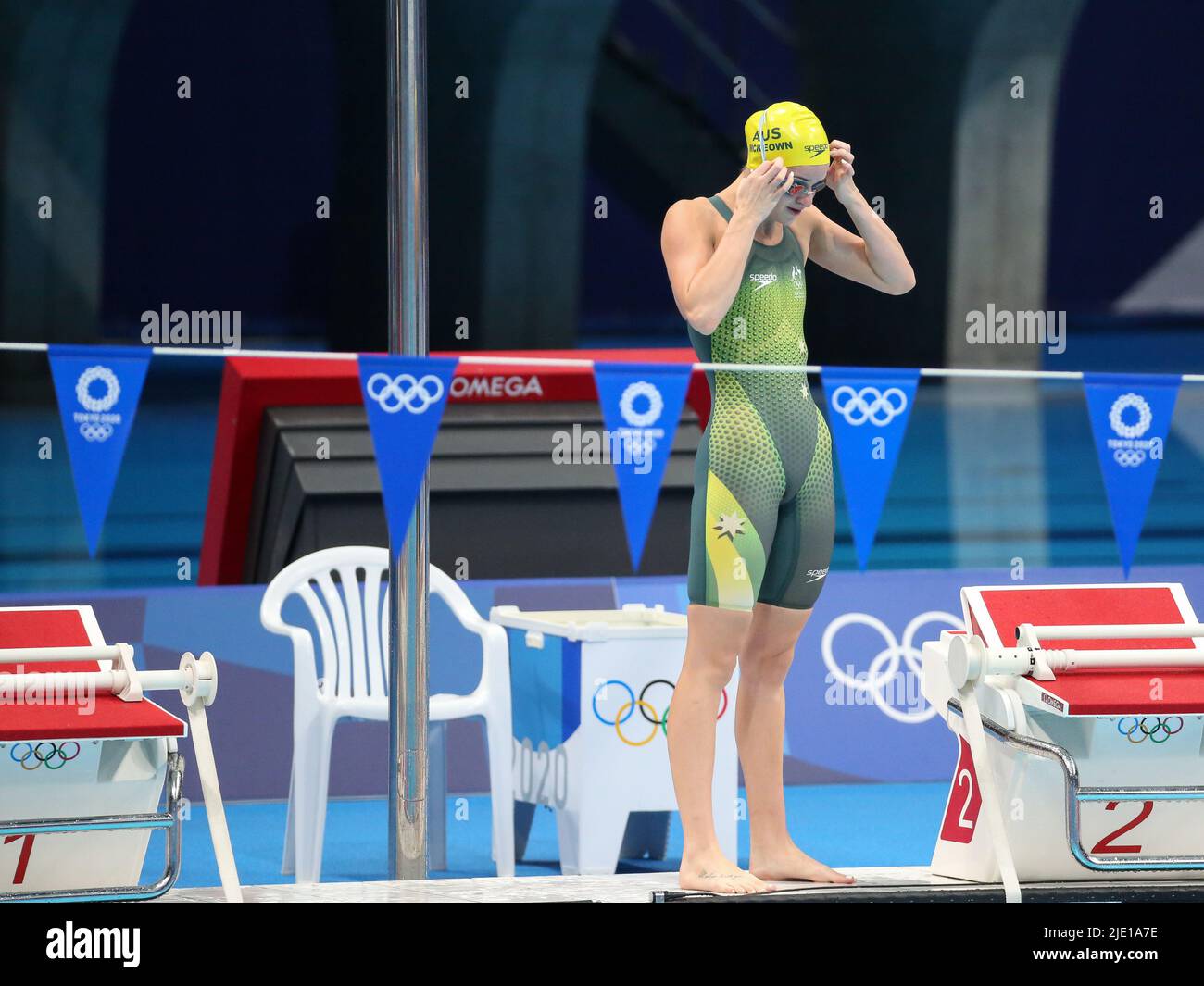 JULY 31st, 2021 - TOKYO, JAPAN: Kaylee McKeown of Australia wins the ...