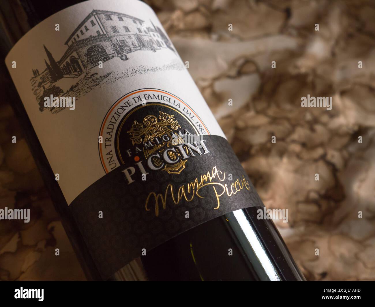 Wine FAMIGLIA PICCINI Stock Photo - Alamy