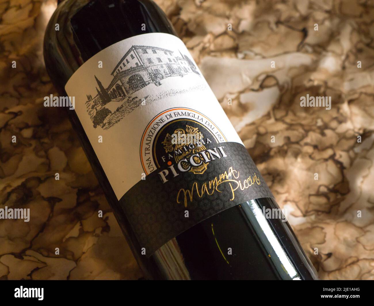 Wine FAMIGLIA PICCINI Stock Photo - Alamy