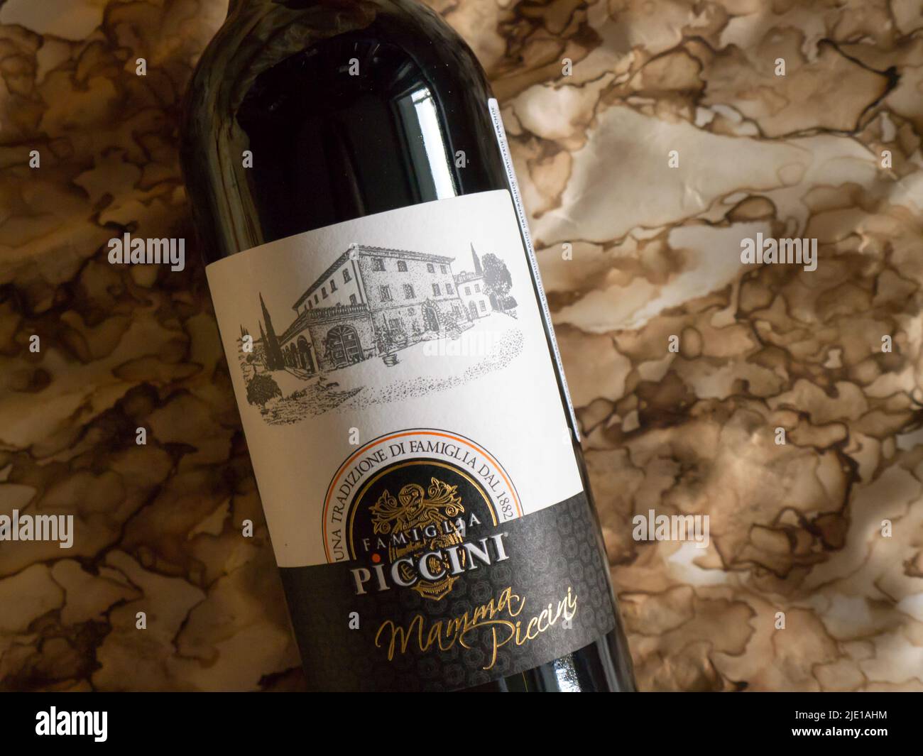 Wine FAMIGLIA PICCINI Stock Photo - Alamy