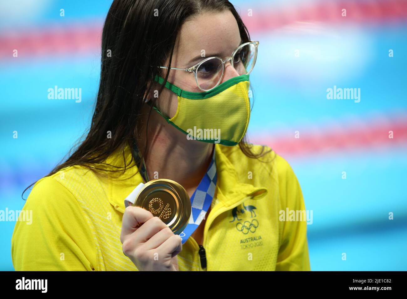 July 31st 2021 Tokyo Japan Kaylee Mckeown Of Australia Wins The Gold Medal In The Swimming