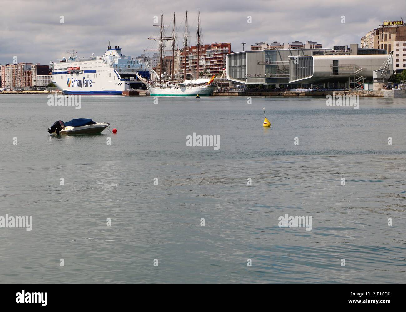 Spanish Navy Training Ship JUAN SEBASTIÁN DE ELCANO of the Maritime ...