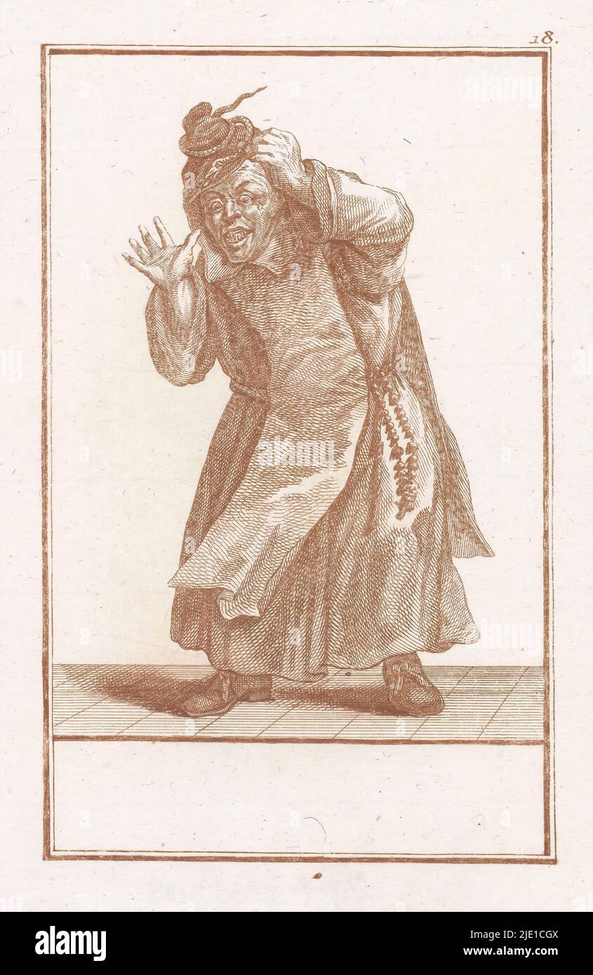 Standing monk with snake on his head, Abuses of the Catholic Clergy ...