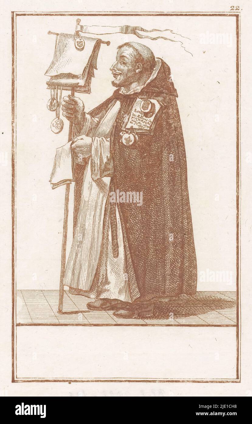 Monk with Letters of Indulgence, Abuses of the Catholic Clergy (series ...