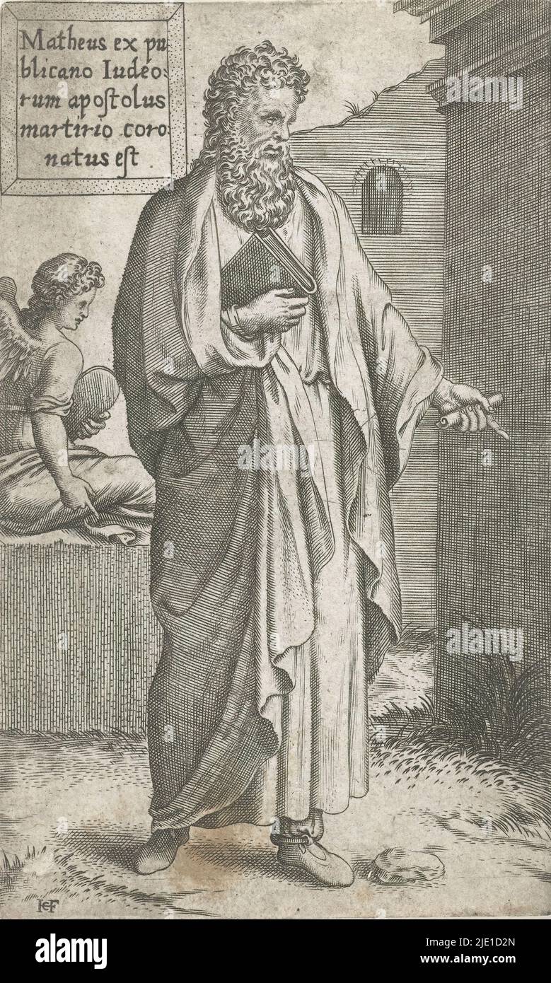 Evangelist Matthew, The four evangelists (series title), The evangelist ...