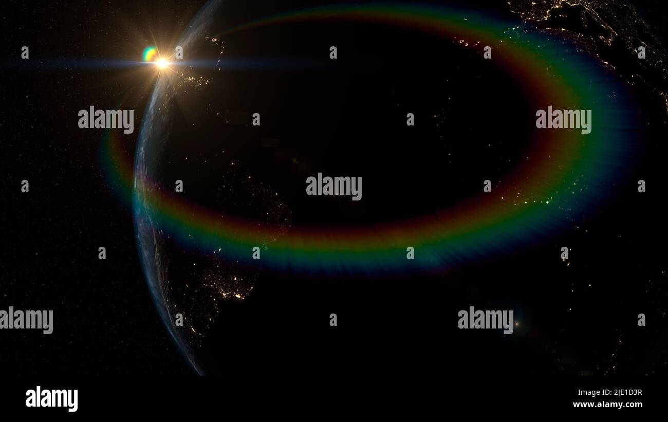 planet earth in space close starry background cosmic solar stars the ...