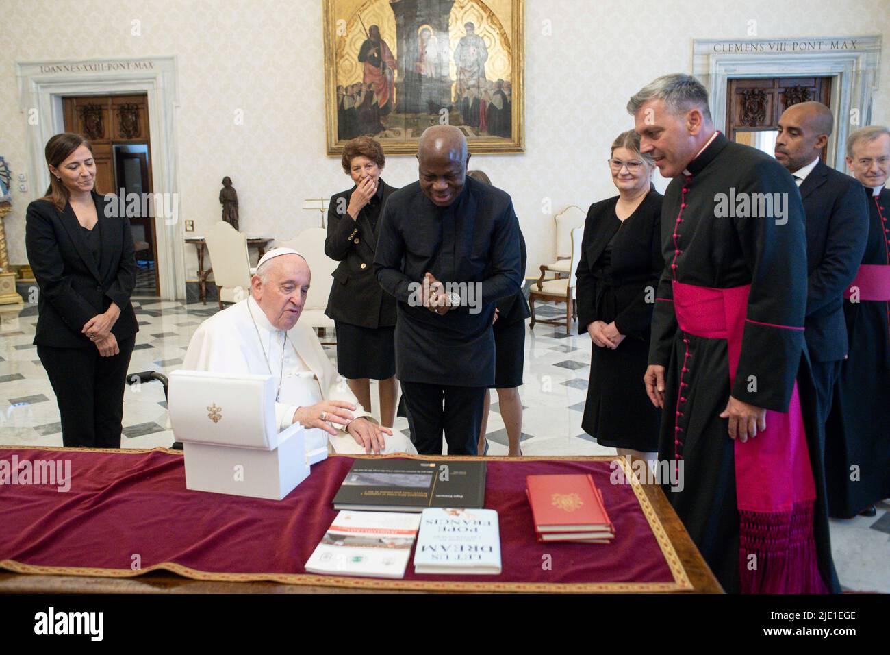Vatican, Vatican. 24th June, 2022. Italy, Rome, Vatican, 22/06/24 Pope ...