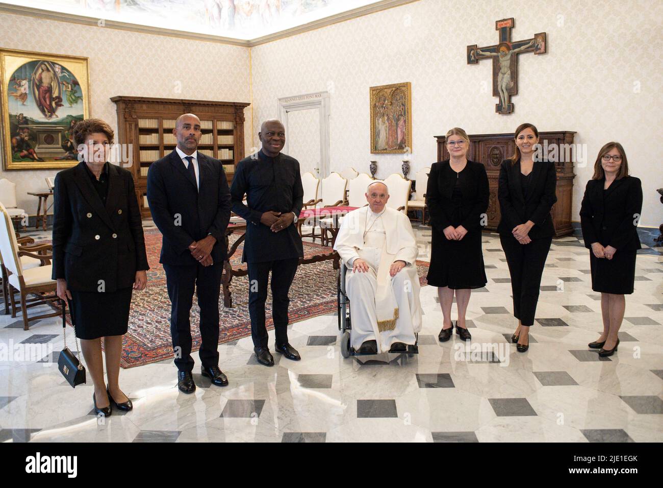 Vatican, Vatican. 24th June, 2022. Italy, Rome, Vatican, 22/06/24 Pope ...
