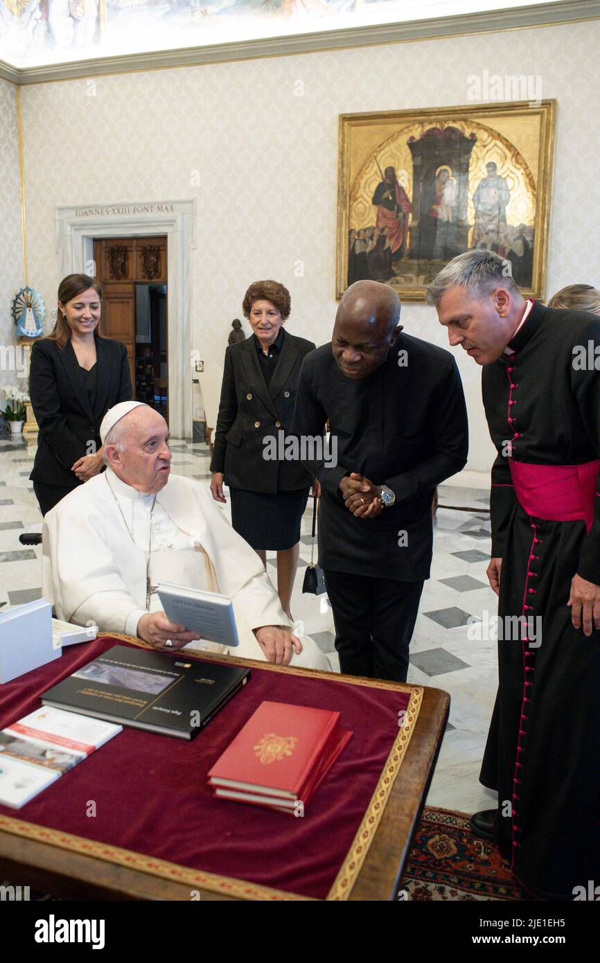 Vatican, Vatican. 24th June, 2022. Italy, Rome, Vatican, 22/06/24 Pope ...