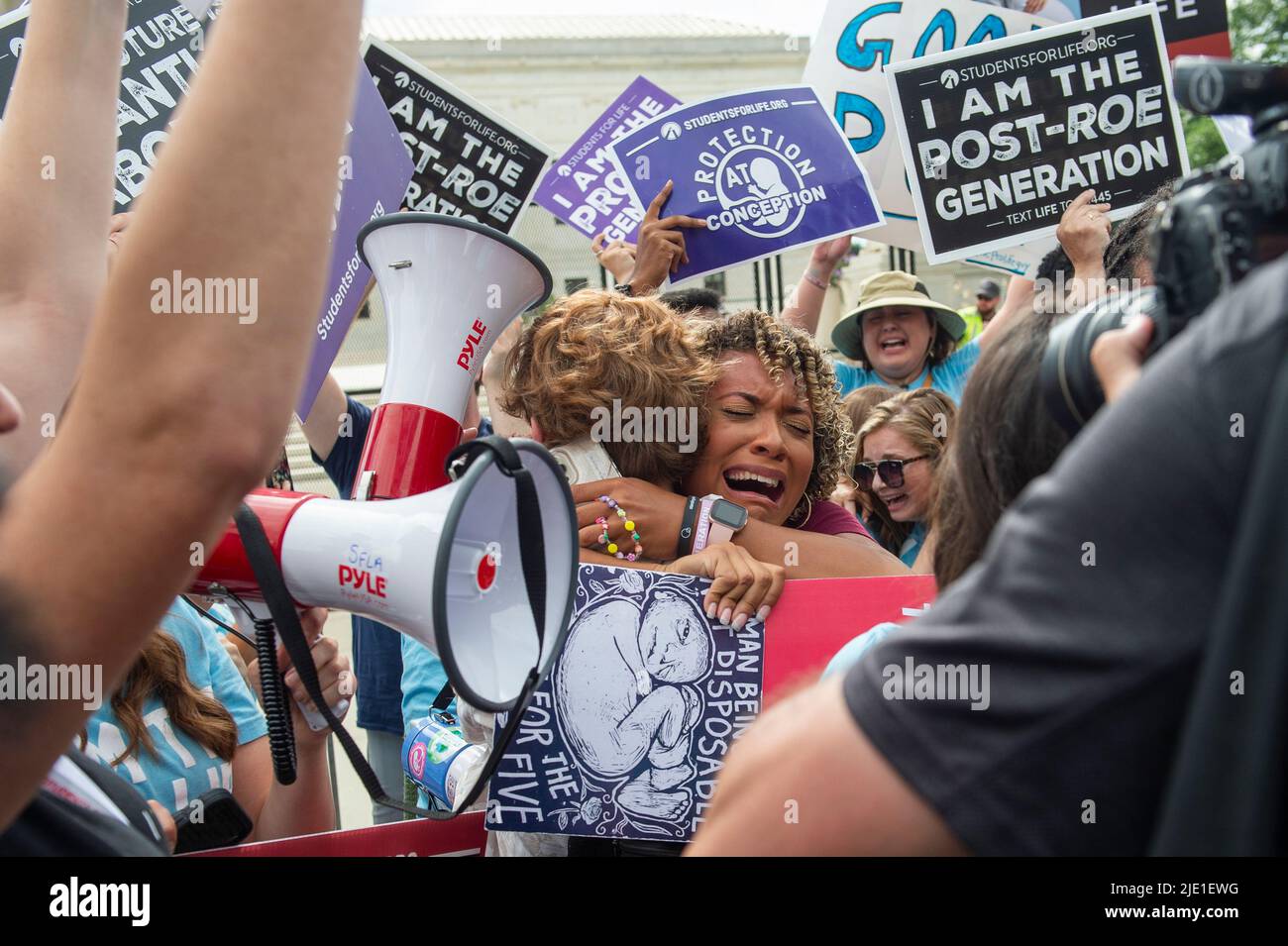 People react to the Supreme Court of the United States decision on ...