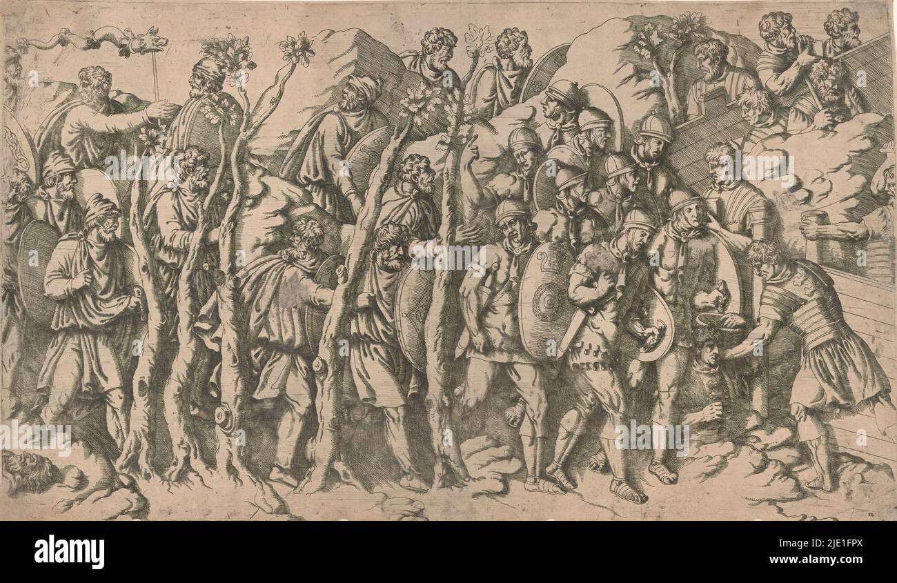 Scene from the Dacian Wars, Scene from the Dacian Wars after the bas ...