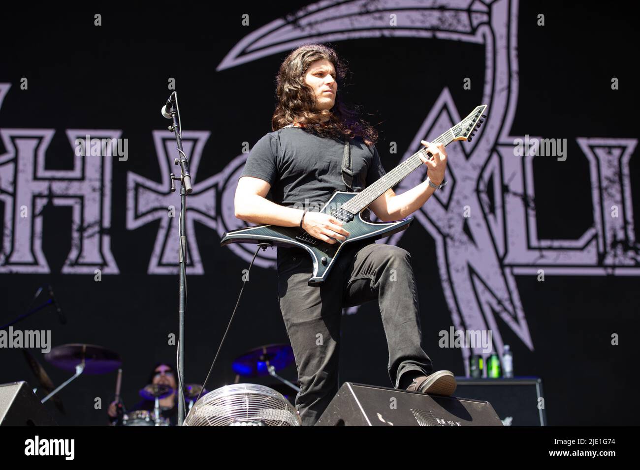 Oslo, Norway. 23rd, June 2022. The metal tribute band Death to All ...
