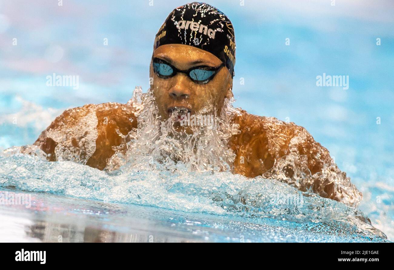 Berlin, Germany. 24th June, 2022. Swimming: German championship ...