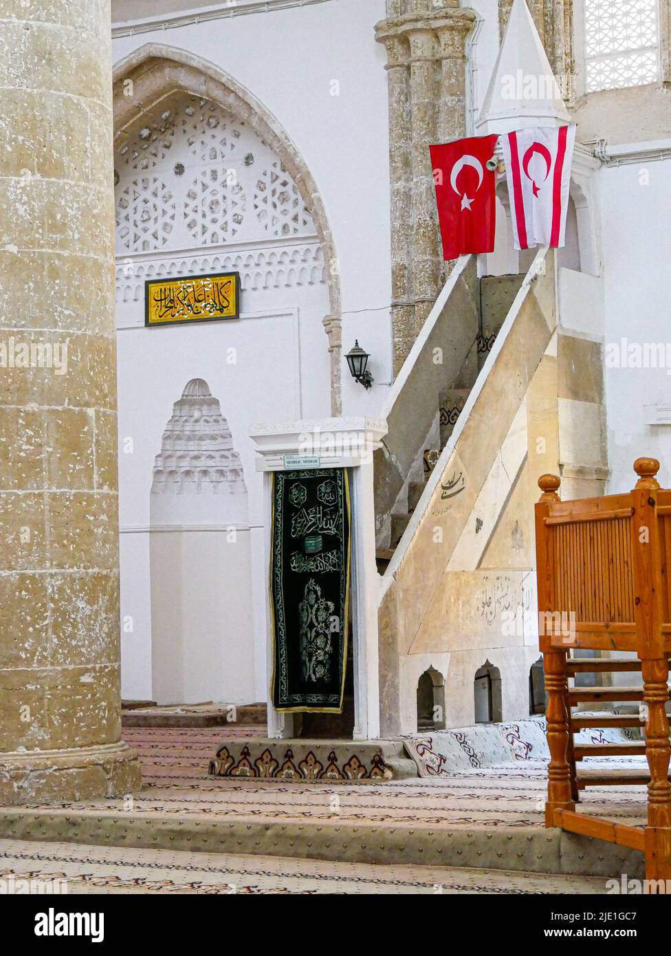 Lala Mustafa Pasha Mosque, the converted Mosque of Famagusta, Northern ...