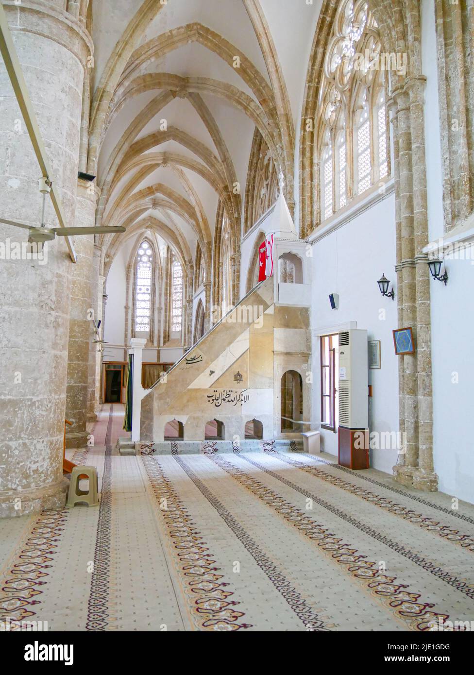 Lala Mustafa Pasha Mosque, the converted Mosque of Famagusta, Northern ...