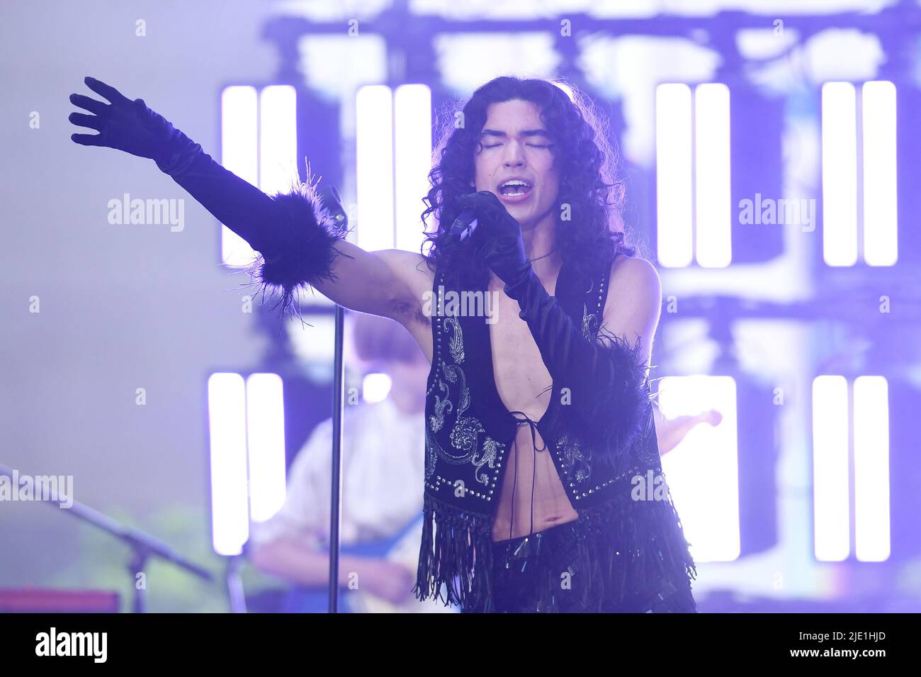 Conan Gray performs on NBC's 'Today' show at Rockefeller Center in New ...