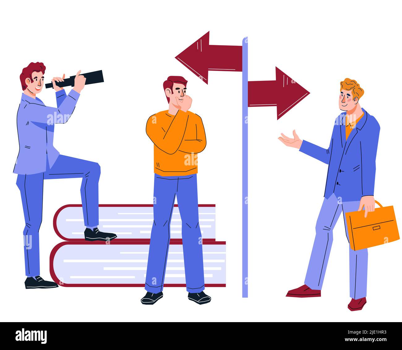 Making choice choice of direction of development and career, building a ...