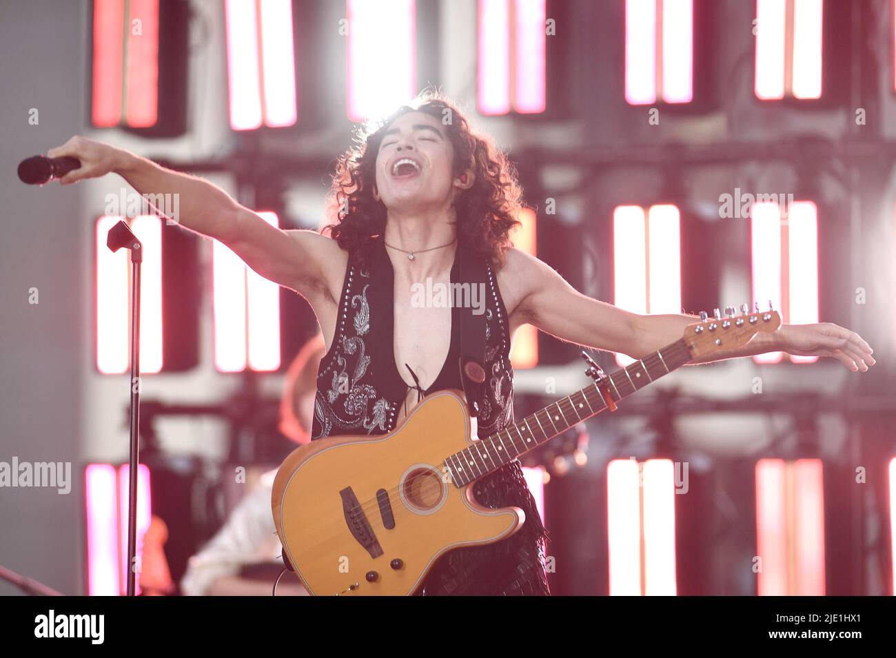 Conan Gray performs on NBC's 'Today' show at Rockefeller Center in New ...