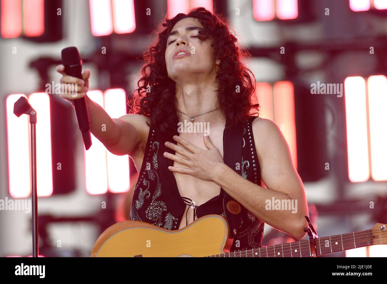 Conan Gray performs on NBC's 'Today' show at Rockefeller Center in New ...