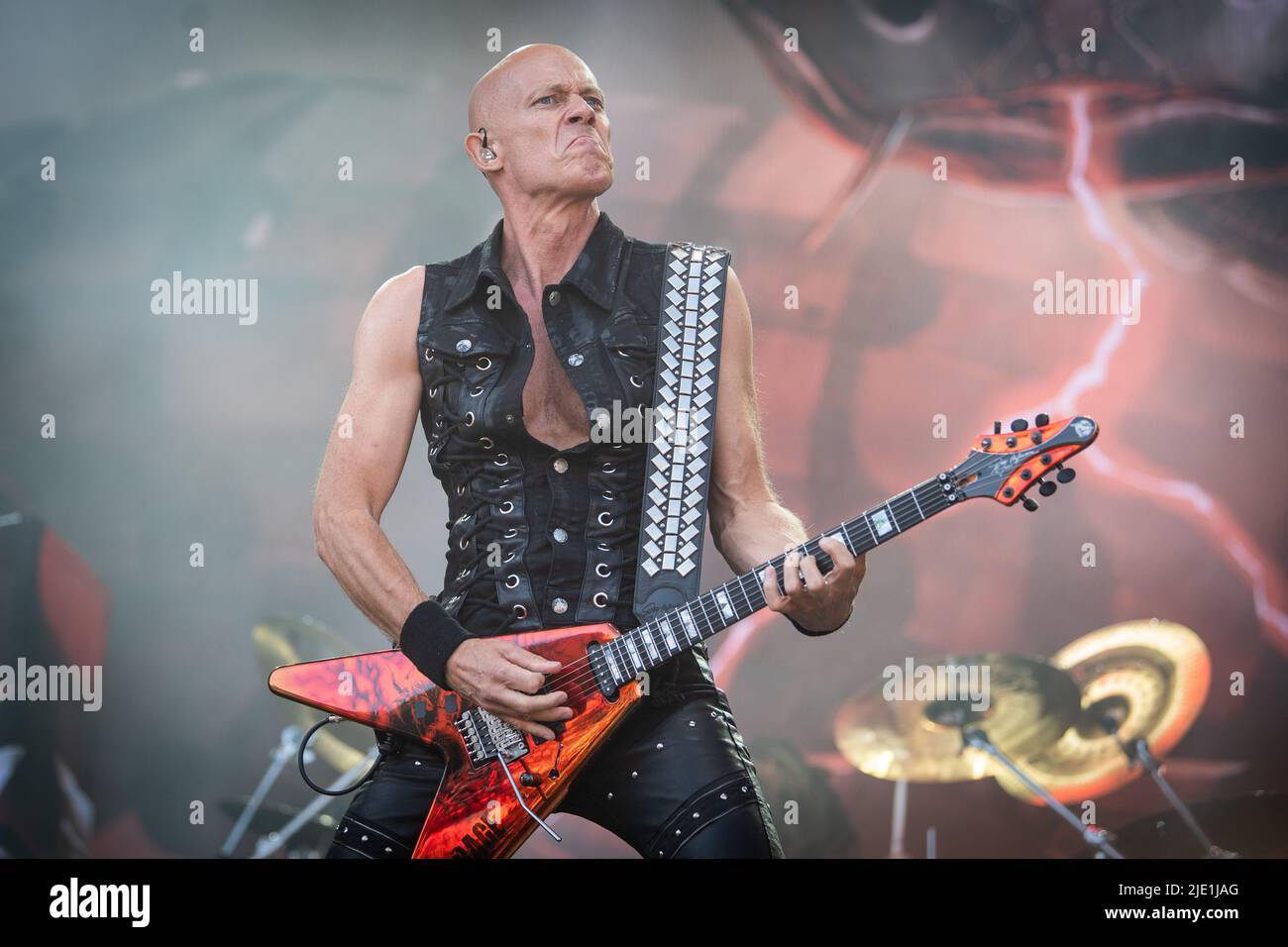 Oslo, Norway. 24th June, 2022. The German heavy metal band Accept performs a live concert during ...