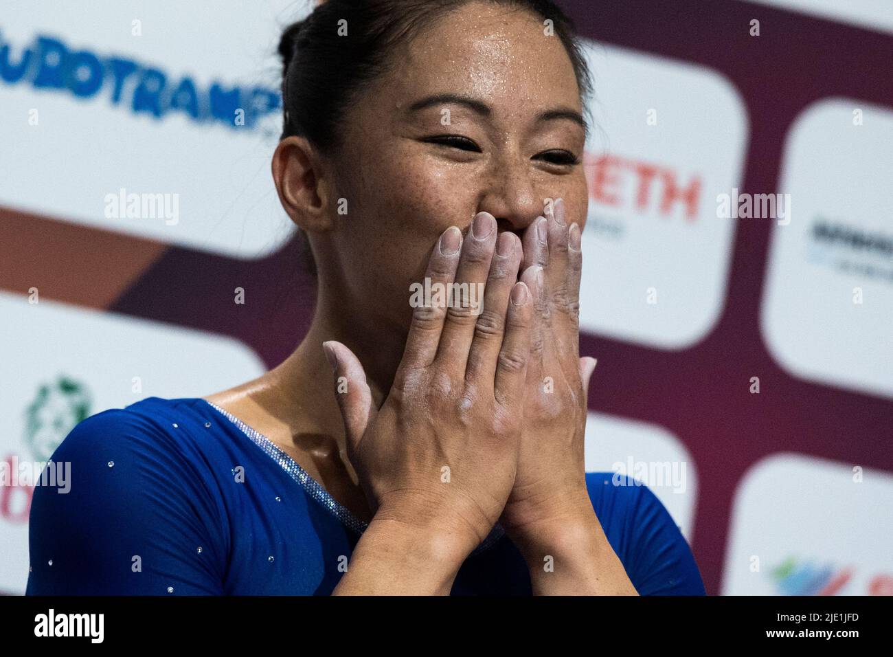 Berlin, Germany. 24th June, 2022. Gymnastics: German Championships ...