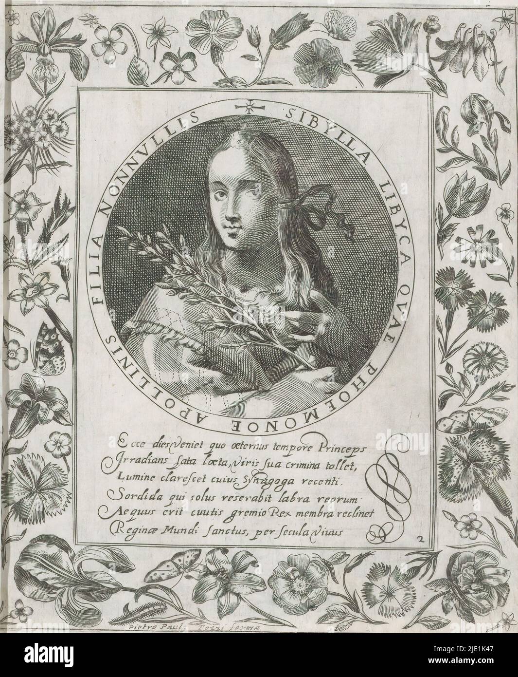 Libyan Sibyl, Imagini Gentilissime delle dodici Sibille (...) (series ...