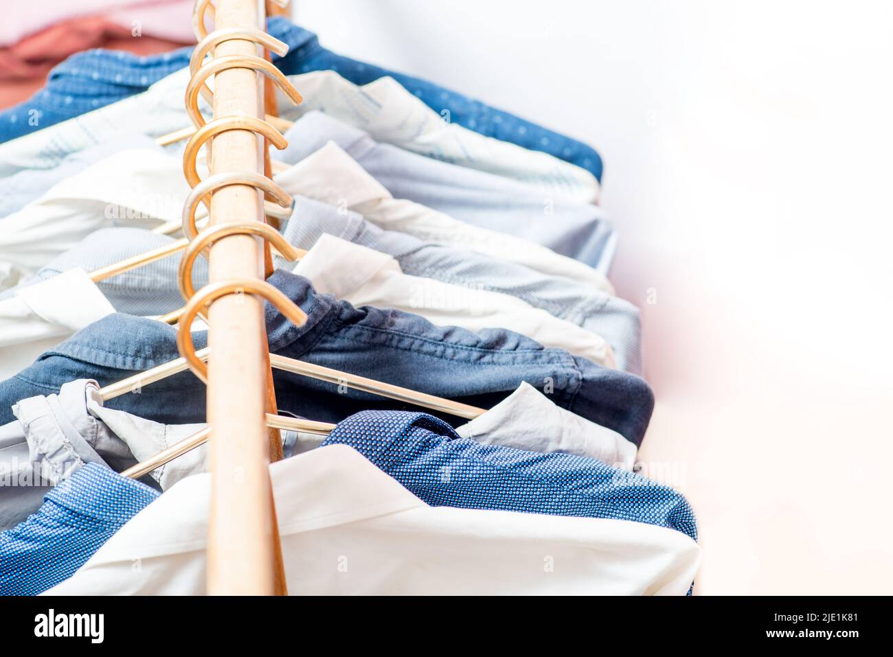 Pile of clothes fitting room hi-res stock photography and images - Alamy
