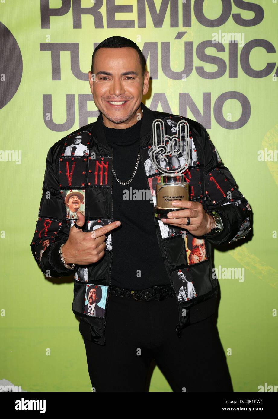 Miami, United States Of America. 23rd June, 2022. PREMIOS TU MUSICA ...