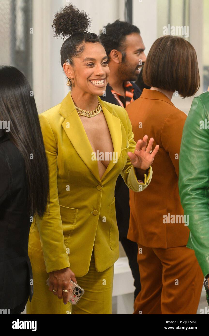 Dominique Tipper attends the Paul Smith Menswear Spring Summer 2023 ...