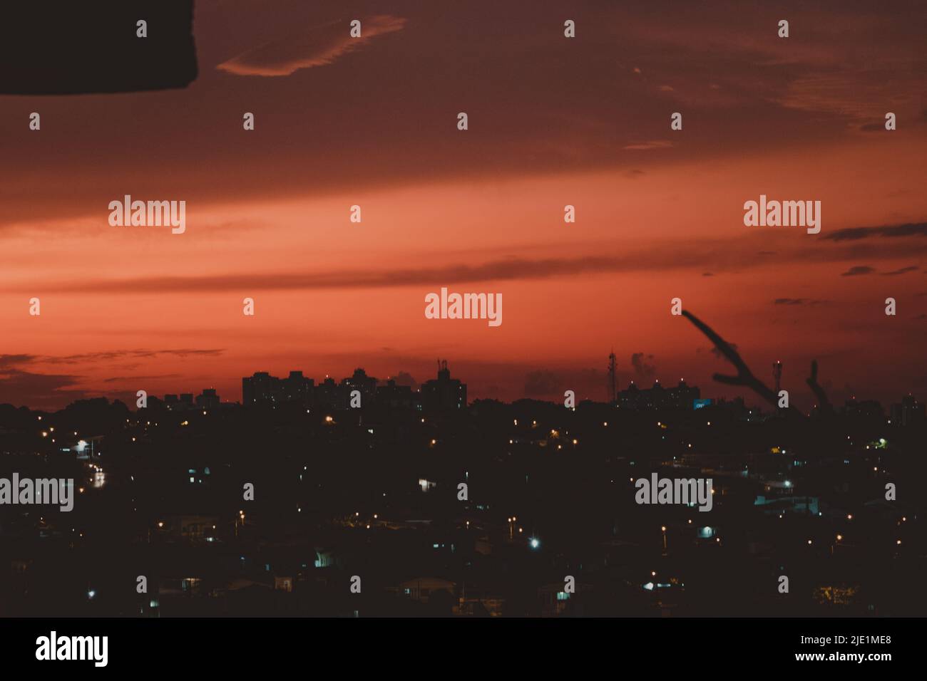 Dusk reddish hi-res stock photography and images - Alamy