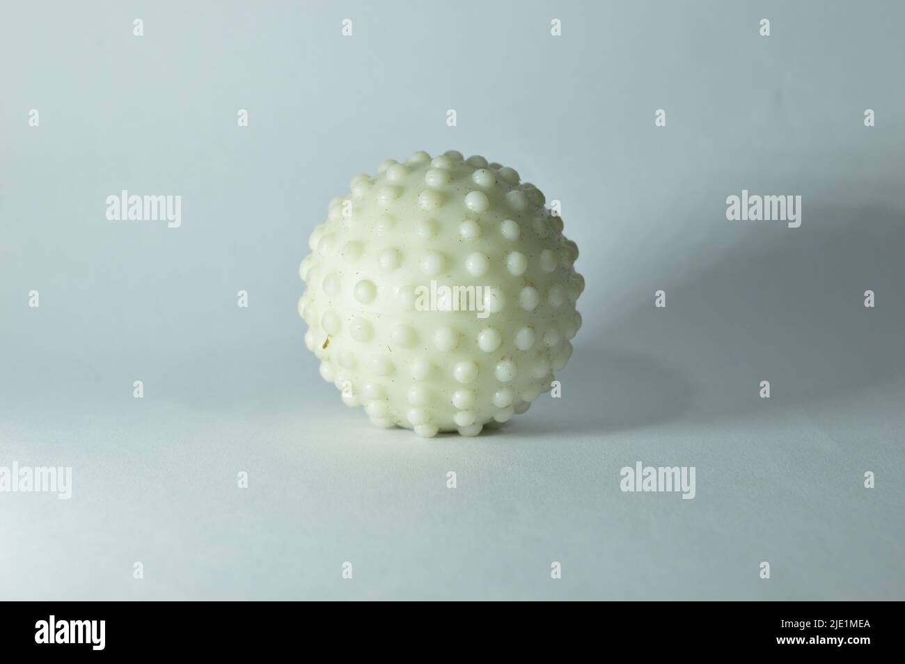 spotted ruber ball isolated on white Stock Photo - Alamy