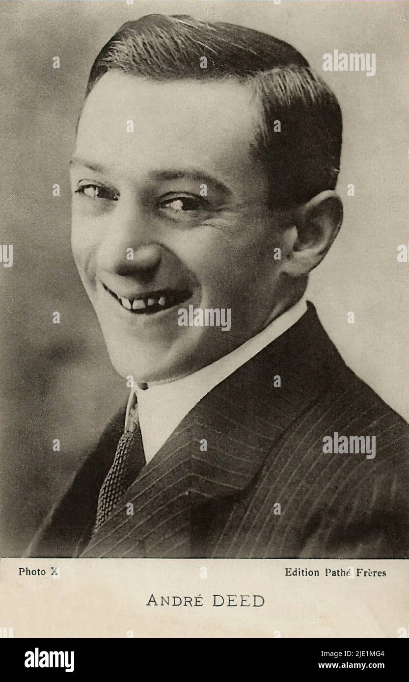 André Deed - French silent movie era Stock Photo - Alamy