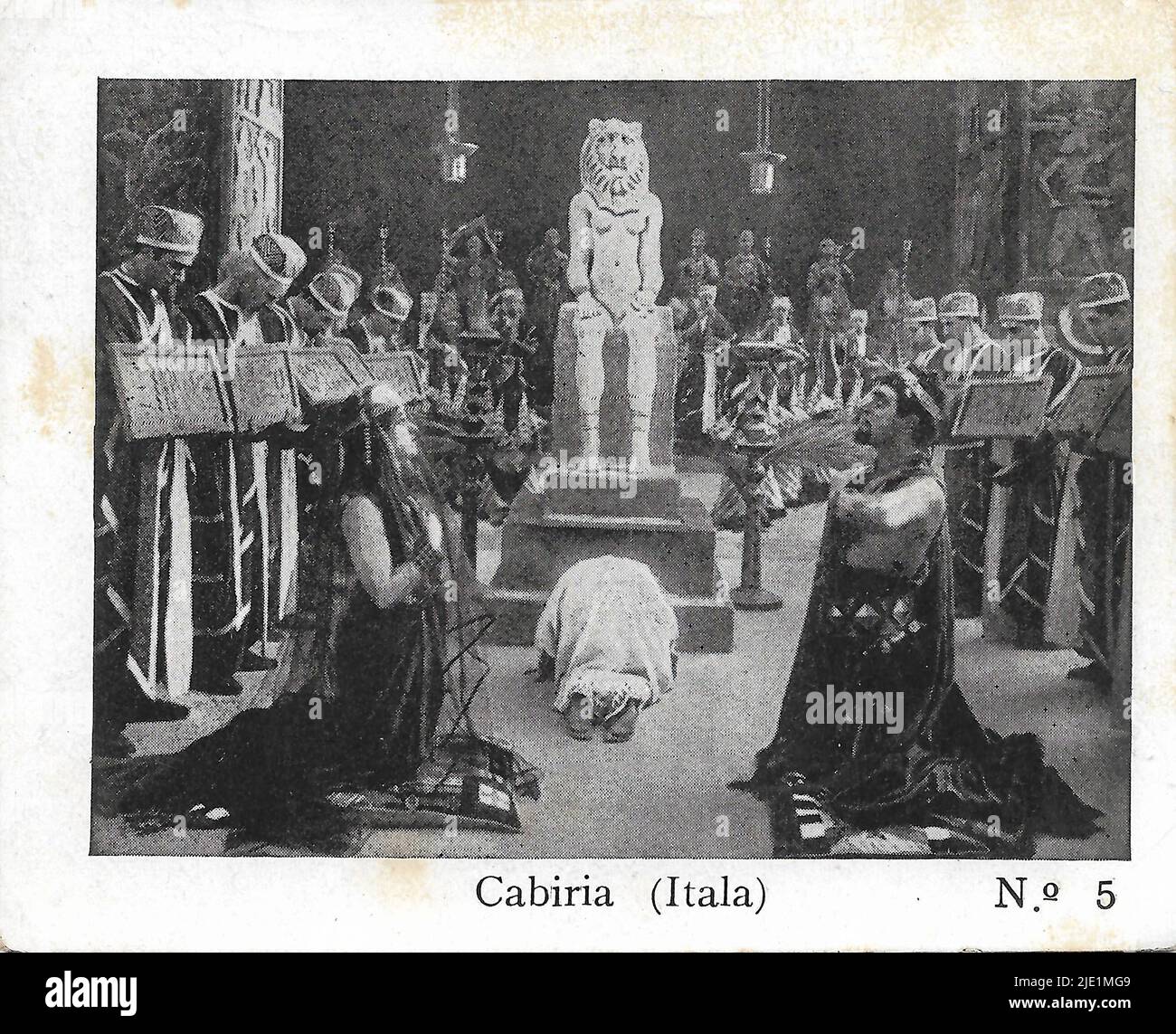 Cabiria (1914) 002 - Italian silent movie Stock Photo - Alamy