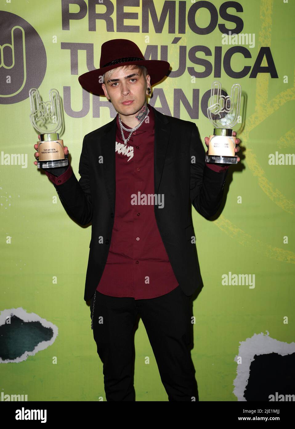 Miami, United States Of America. 23rd June, 2022. PREMIOS TU MUSICA ...