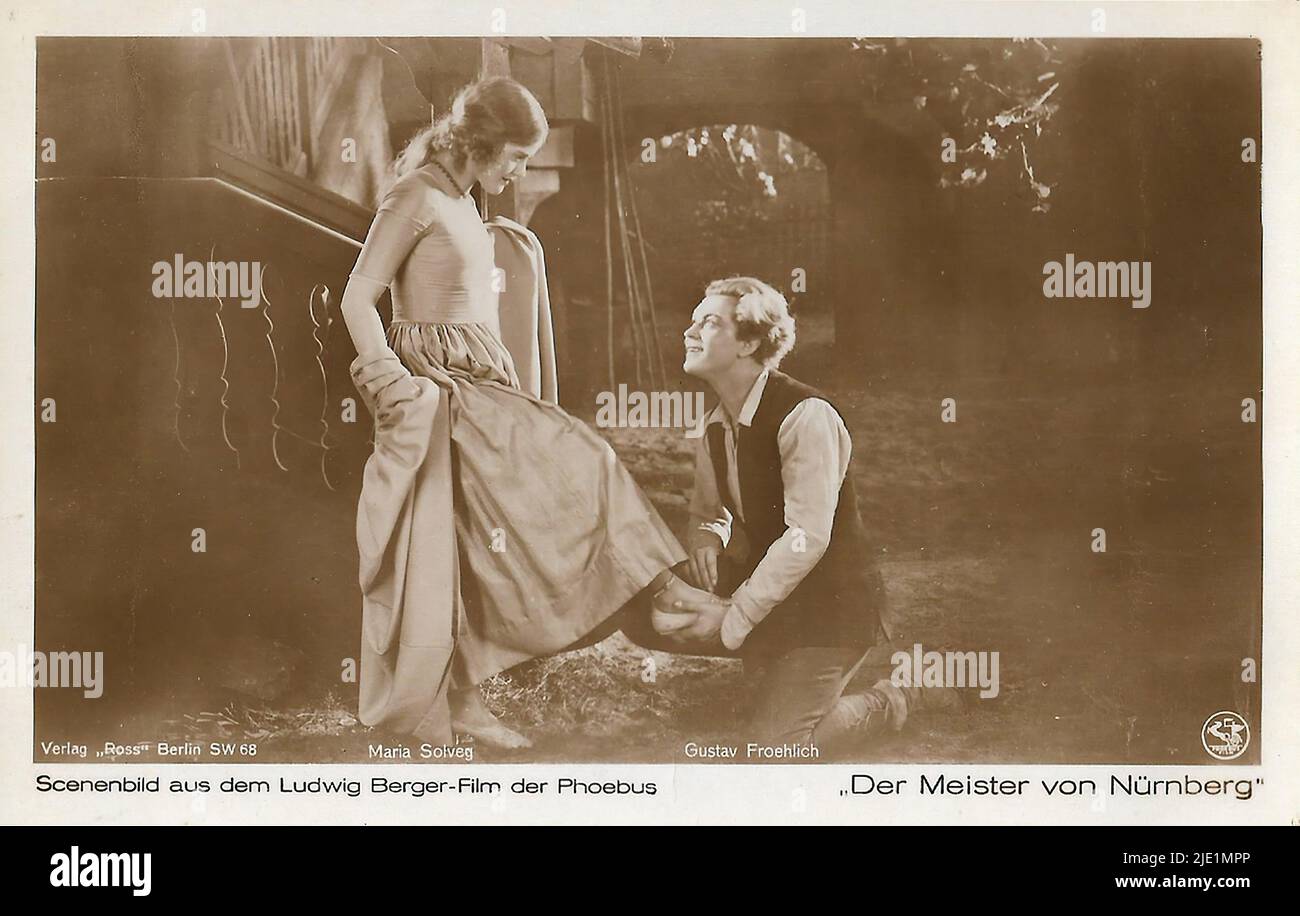 Der Meister von Nürnberg - German weimar era cinema (1918 - 1935 Stock ...
