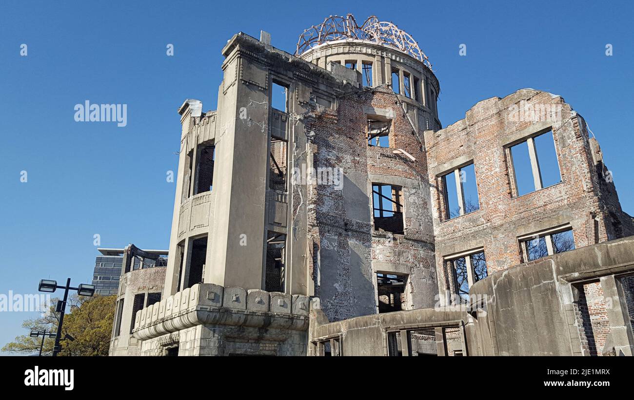 The park was built on the bomb's hypocenter of the atomic bomb of ...
