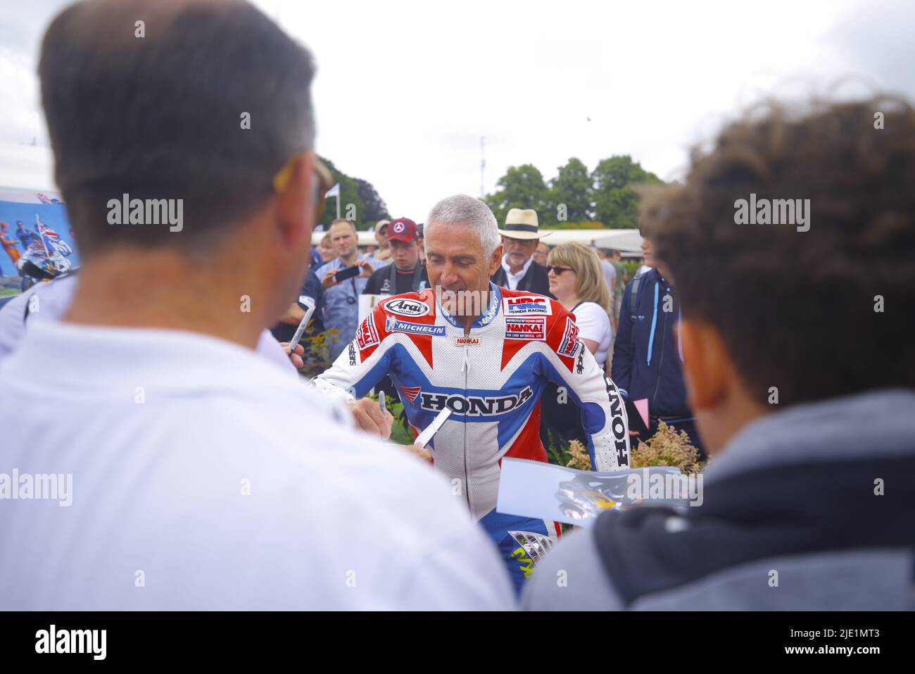 500 GP Legend Wayne Rainey was back on his Yamaha YZR at Goodwood ...