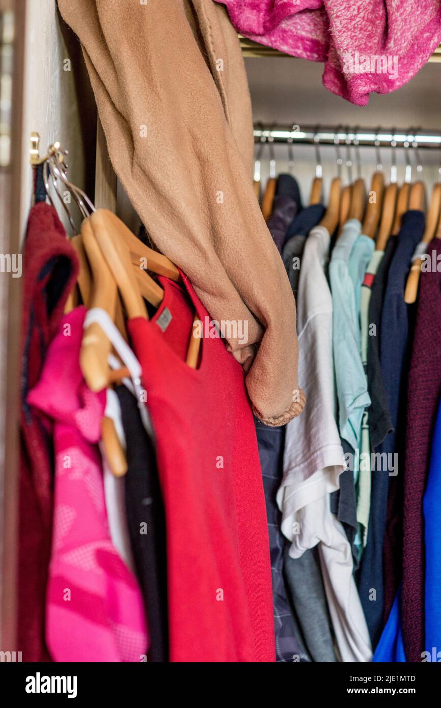 Mess in wardrobe and dressing room hi-res stock photography and images ...