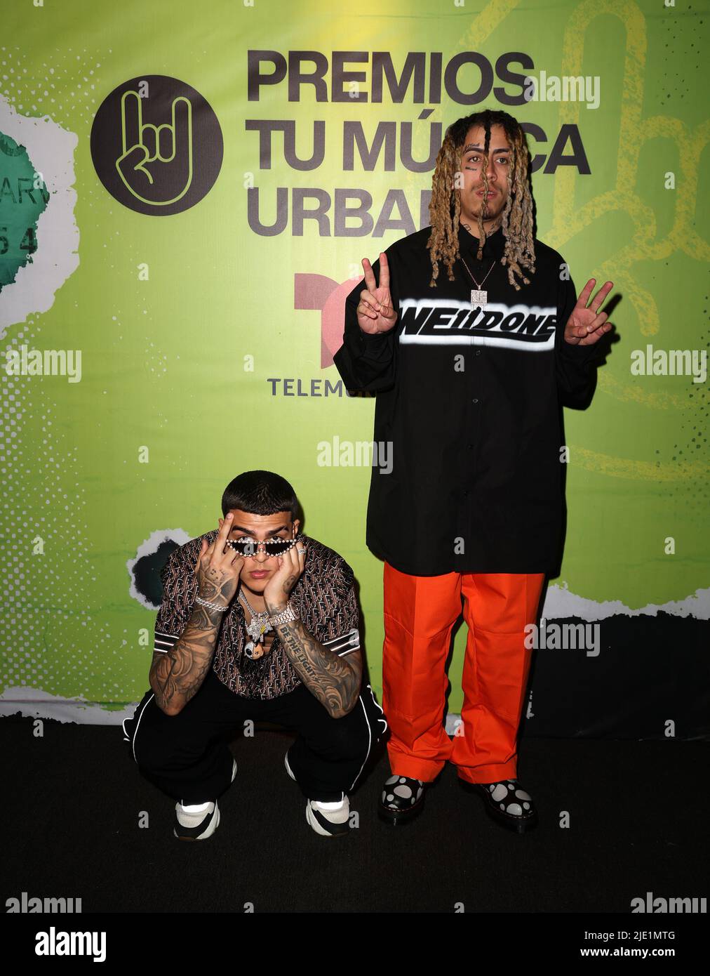 Miami, United States Of America. 23rd June, 2022. PREMIOS TU MUSICA ...