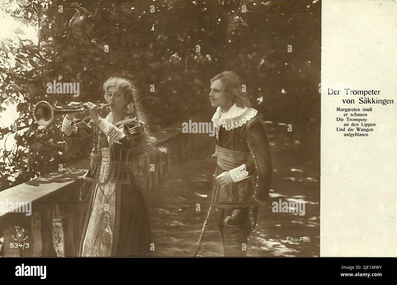 Der Trompeter von Säkkingen 001 - German wihelminian era cinema (1895 ...
