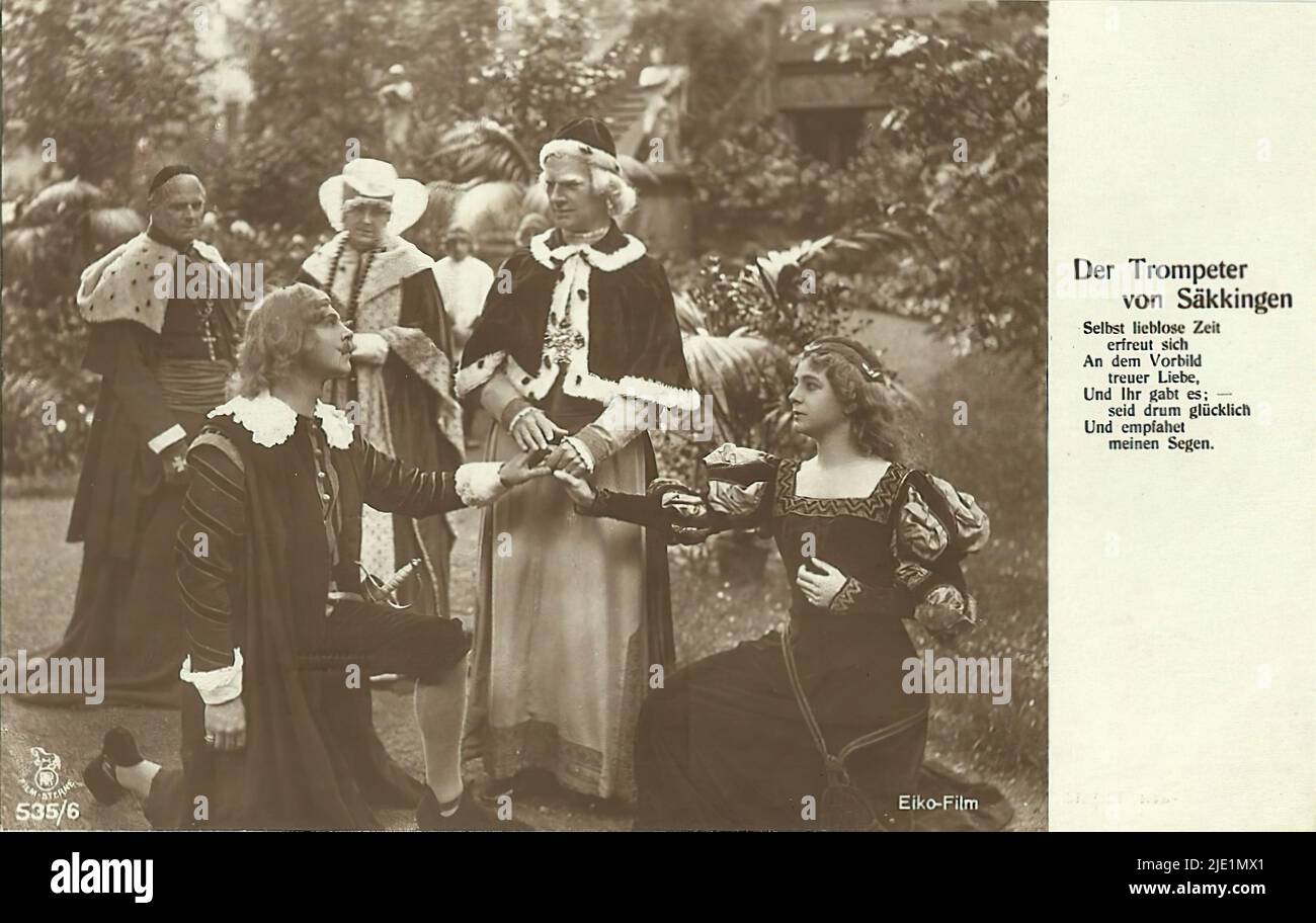 Der Trompeter von Säkkingen - German weimar era cinema (1918 - 1935 ...
