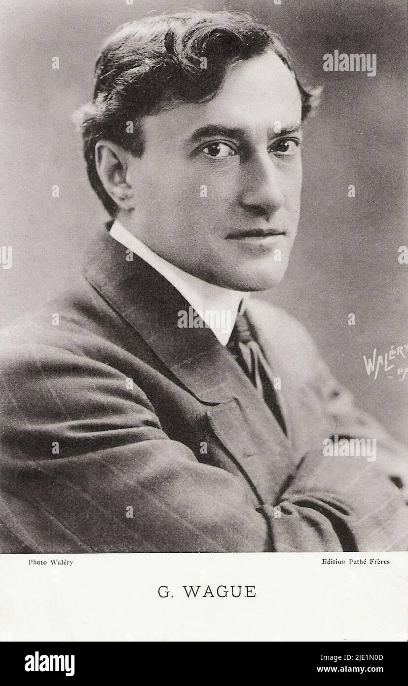 Georges Wague - French silent movie era Stock Photo - Alamy