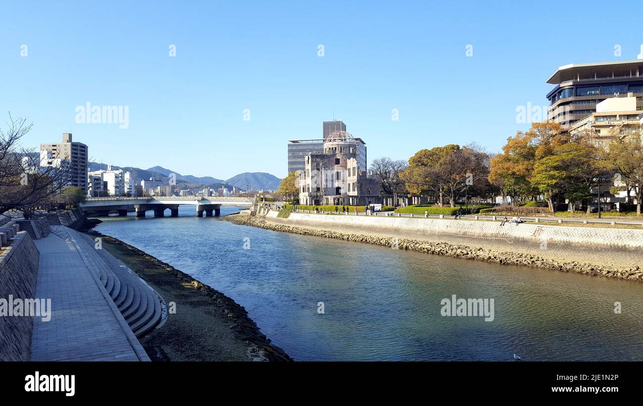 The park was built on the bomb's hypocenter of the atomic bomb of ...
